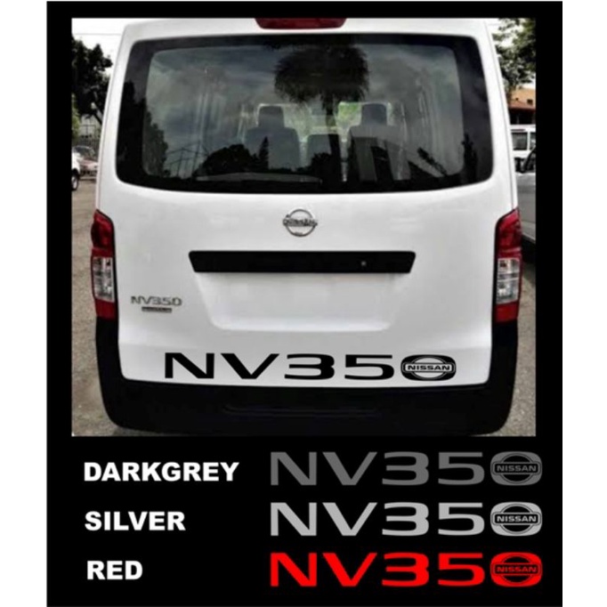 NISSAN NV350 Sticker for rear Door 1pc only | Shopee Malaysia
