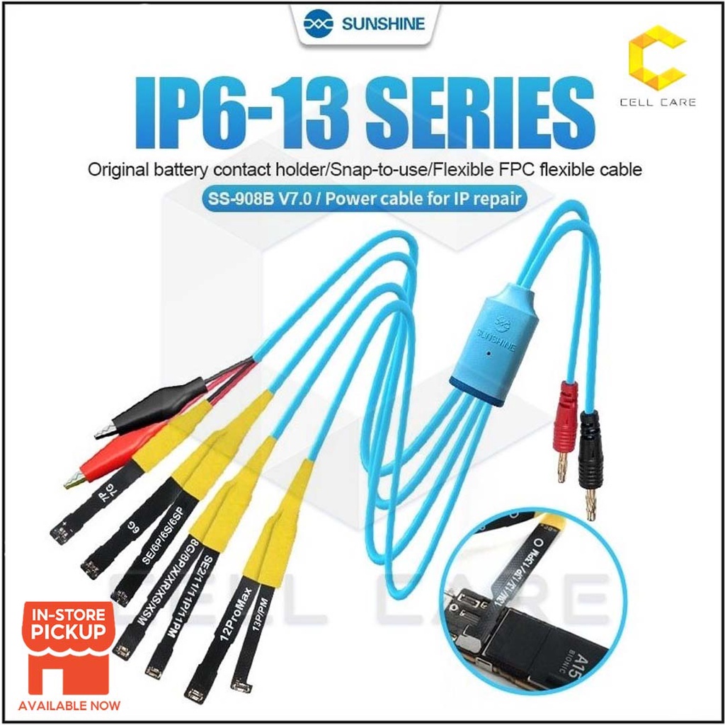 SUNSHINE PHONE POWER CABLE SS IBOOT FOR IP 6 6S 6S PLUS 7 8 PLUS X XS ...