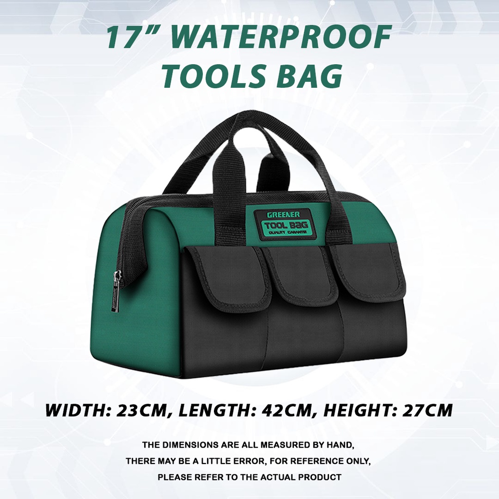 Tool Bag.Tool Bag Heavy Duty.Tool Bag Electrician.Water Proof Bag ...