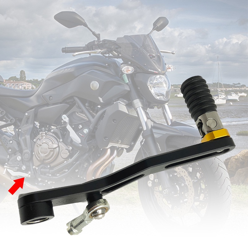 Motorcycle Adjustable Folding Gear Shifter Shift Pedal Lever For Yamaha ...