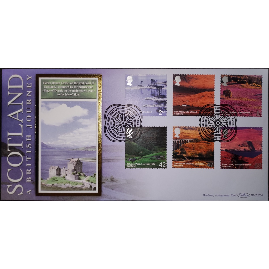 Great Britain 2003 Scotland - A British Journey Stamps Benham Limited ...