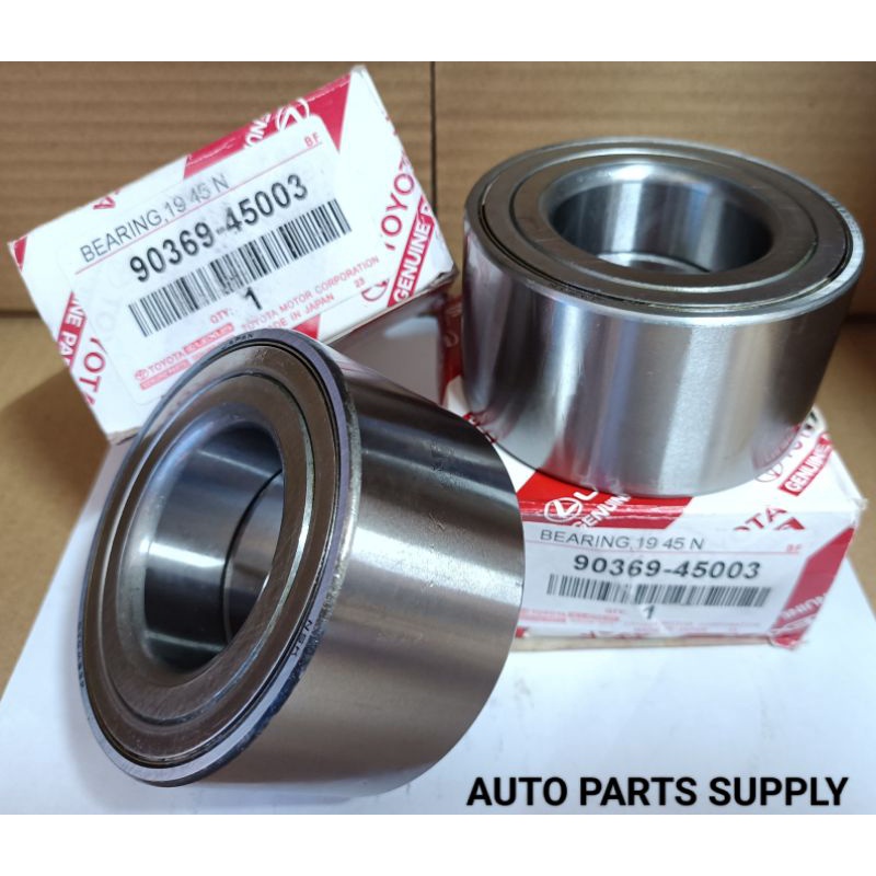 TOYOTA FRONT WHEEL BEARING 90369-45003 ALPHARD ANH10 /ESTIMA ACR30 ...