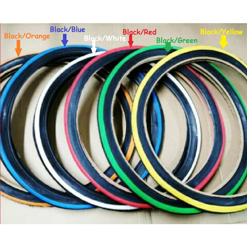 [COMBO SET] Tayar luar 20" x1.35 colour + Tuib , tayar dalam untuk ...