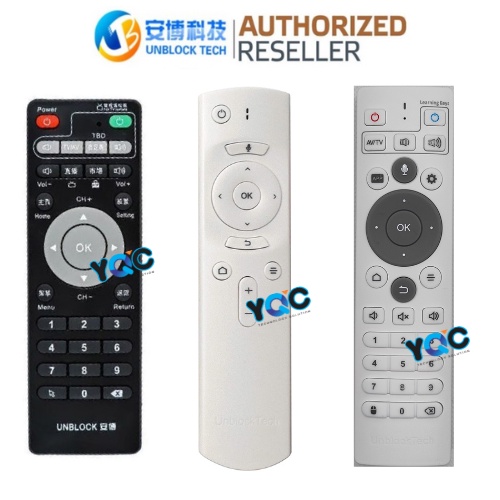 Remote Controller For Unblock Tech TV Box UBOX 10 UBOX 9 UBOX 8 (UBOX 1 ...