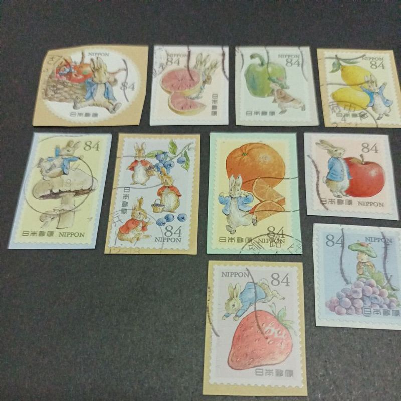 S1457: Japan peter rabbit stamps | Shopee Malaysia