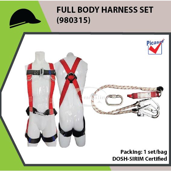 FULL BODY HARNESS SET (980315) | Shopee Malaysia