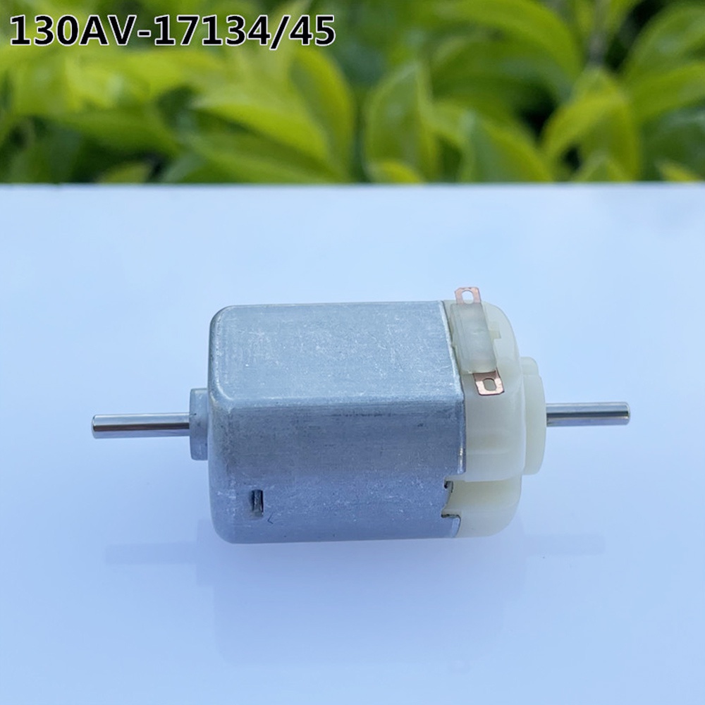 Micro 130 Double Shaft Electric Motor DC 3V 5V 9500RPM-18300RPM High ...