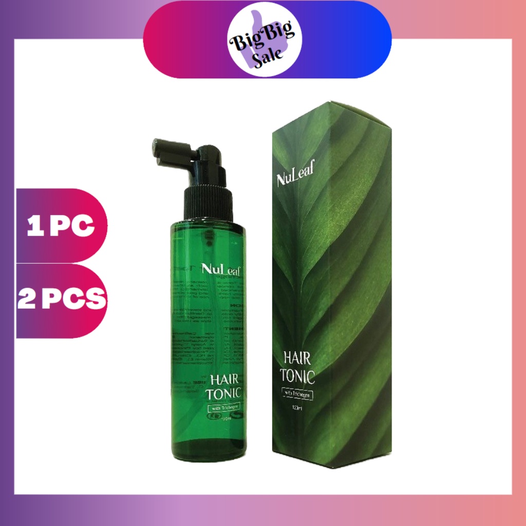 NuLeaf Hair Tonic 120ml - Japan Formulation With Trichogen ( Nu Leaf ) | Shopee Malaysia