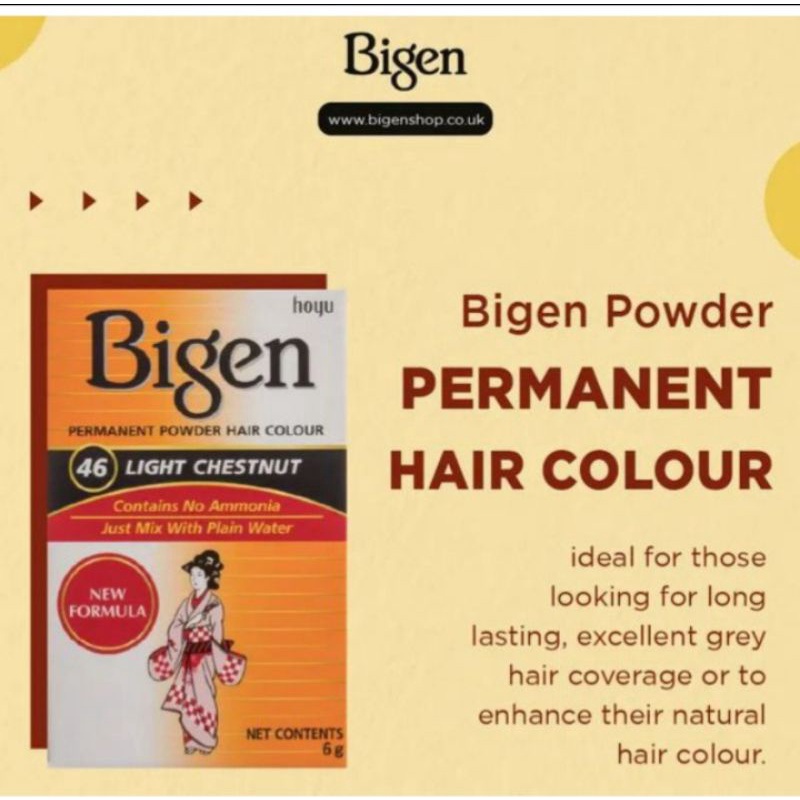 begin powder permanent hair colour 6g | Shopee Malaysia