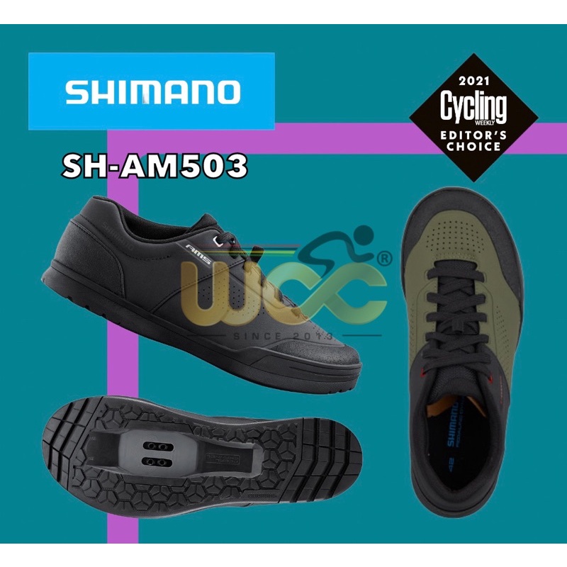 SHIMANO AM5 AM503 SH-AM503 VERSATILE SPD MOUNTAIN BIKING SHOES COMBINE ...