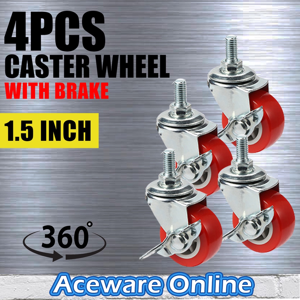 1.5 Inch Caster Wheel Heavy Duty Caster Wheel Roller Caster Wheels Roda ...