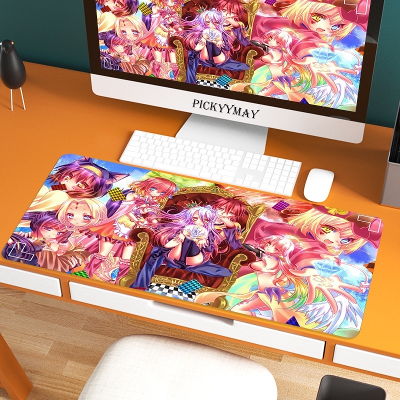 No Game No Life Extra Large Mouse Pad 90x40cm Big Gaming Mousepad Anti ...
