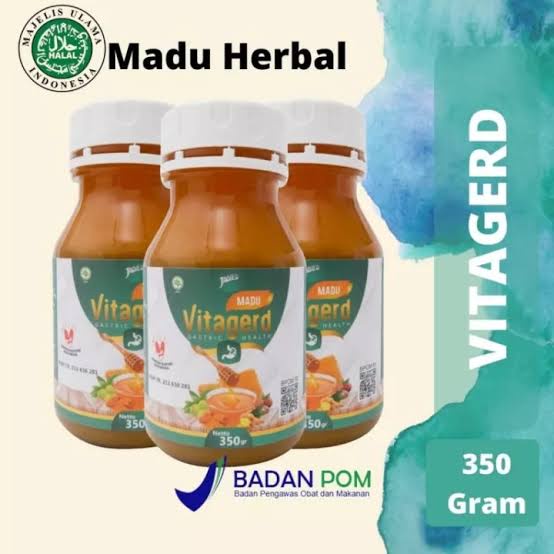 Gastric Herbal Honey - VitaGerd Honey For Stomach Acid And Gerd 350Gram ...