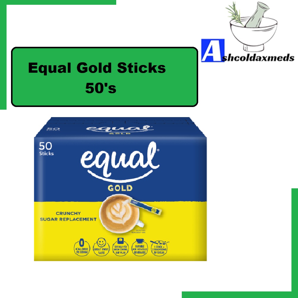 Equal Gold Sticks (50's) EXP07/2025 | Shopee Malaysia