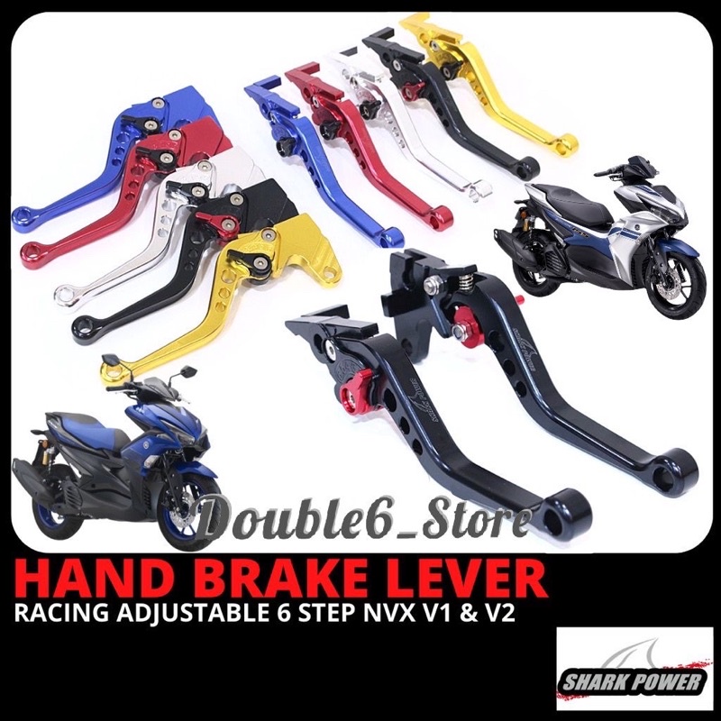 YAMAHA NVX 155 v1 v2 HAND BRAKE LEVER SET (LEFT+RIGHT) RACING ...