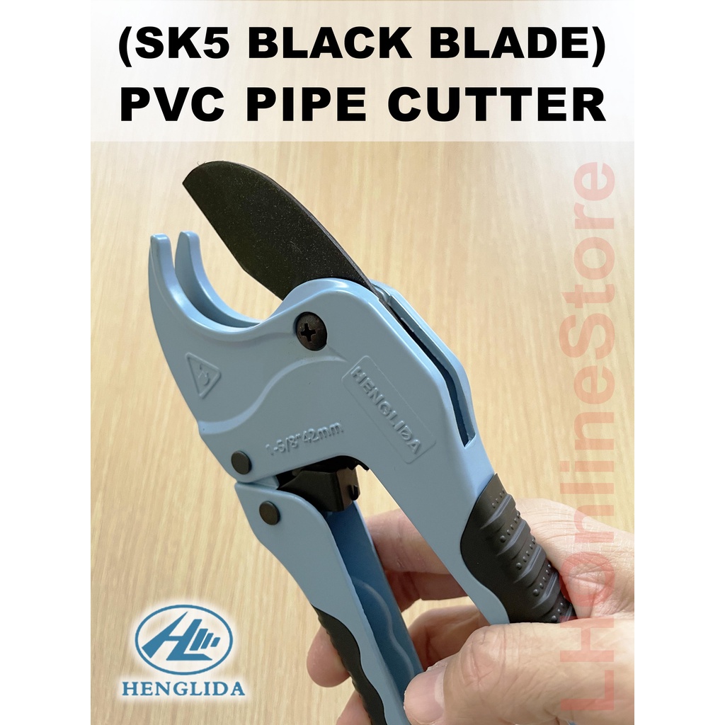 (SK5 Black Blade)42mm-Henglida PVC Pipe Cutter/UPVC Pipe Cutter/POLY ...