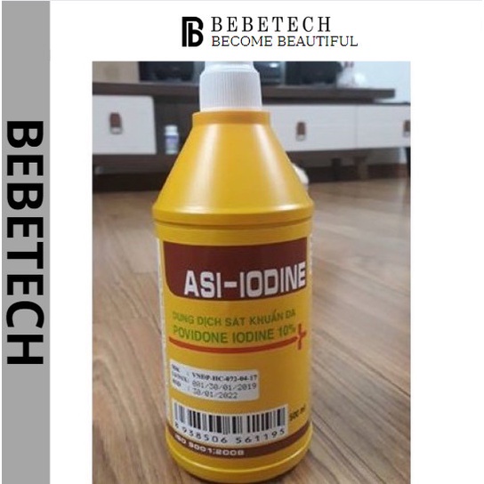 Povidone red alcohol antiseptic solution 500ml bottle | Shopee Malaysia