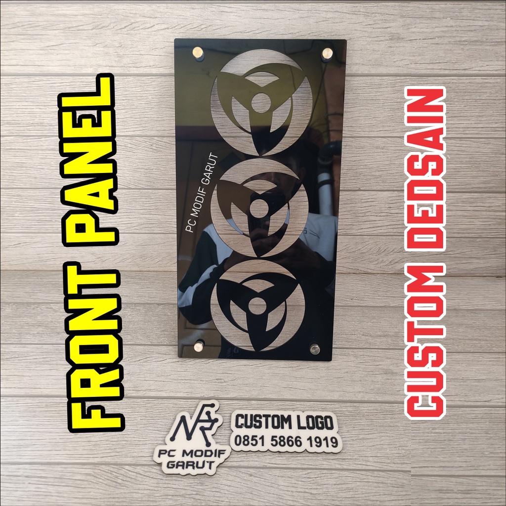 Front PANEL PC CASING CUSTOM LOGO CUSTOM IMAGE | Shopee Malaysia