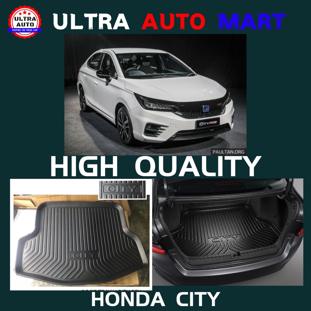 HONDA CITY SEDAN 2020 ~ 2022 TRUNK CARGO REAR CAR BOOT TRAY HIGH ...