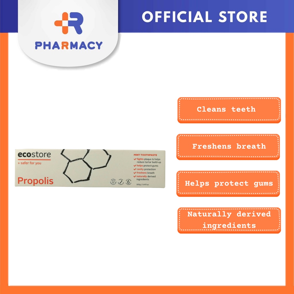 R Pharmacy | Ecostore Toothpaste Propolis 100g | Shopee Malaysia