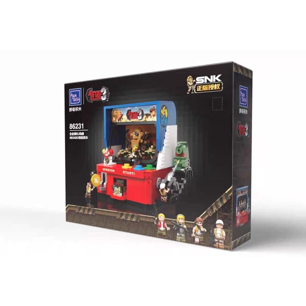 PANTASY Metal Slug Series Neogeo Arcade Building Block (86231) | Shopee ...