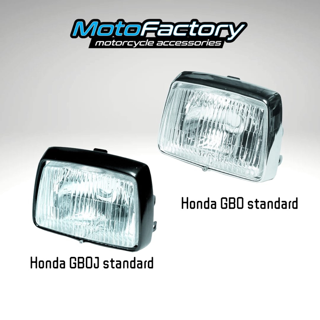 HONDA GBOJ GBO HEAD LAMP LAMPU DEPAN HEADLIGHT STANDARD CUTTING #READY ...