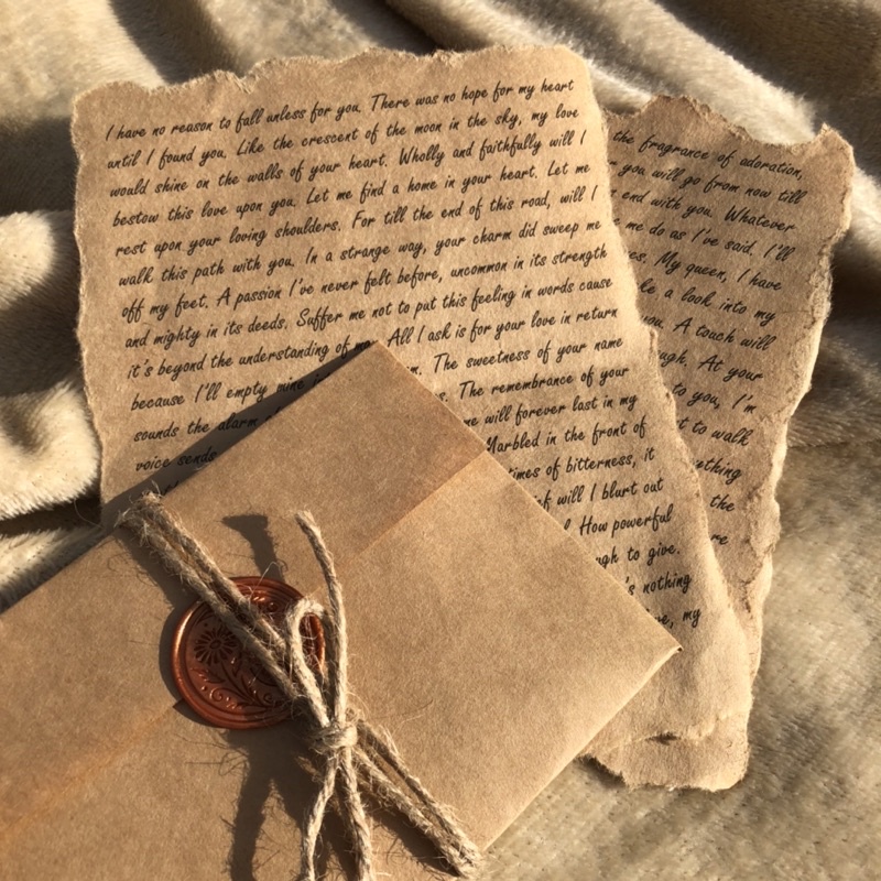 Vintage Inspired Letter | Shopee Malaysia