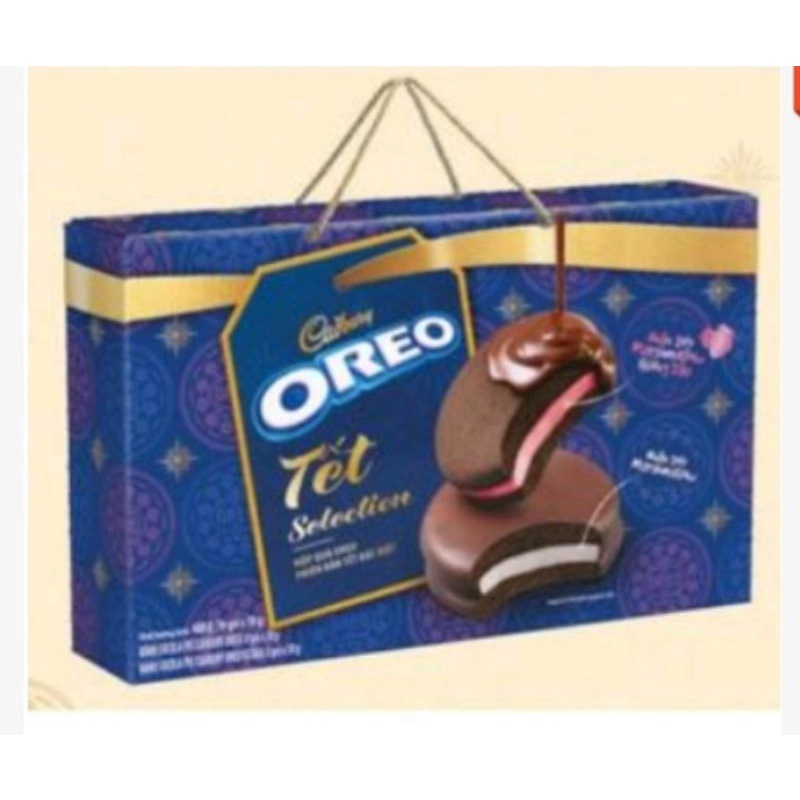 (Tet Version) Oreo-pie Chocolate Cake Box 480g | Shopee Malaysia