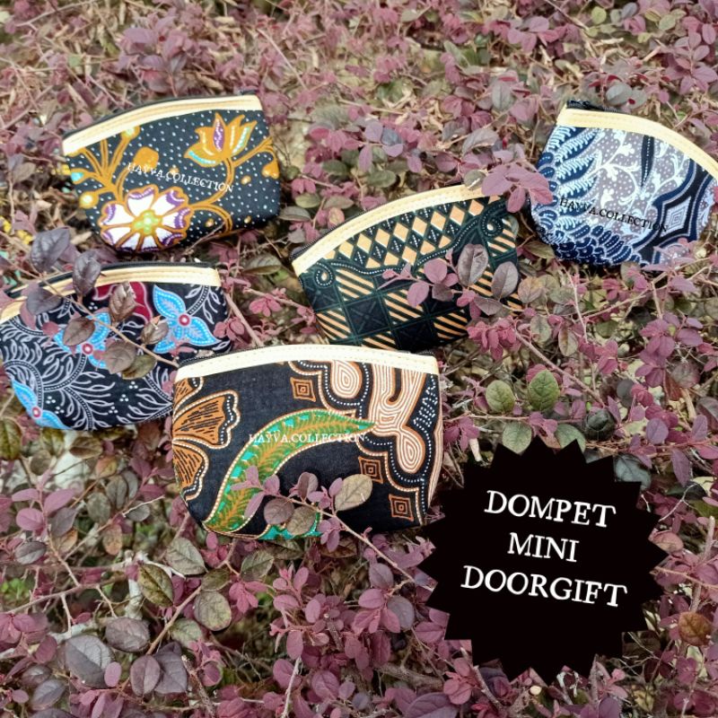 DOMPET BATIK DOORGIFT SAIZ PANJANG DAN PENDEK BERZIP MINI COIN PURSE ...