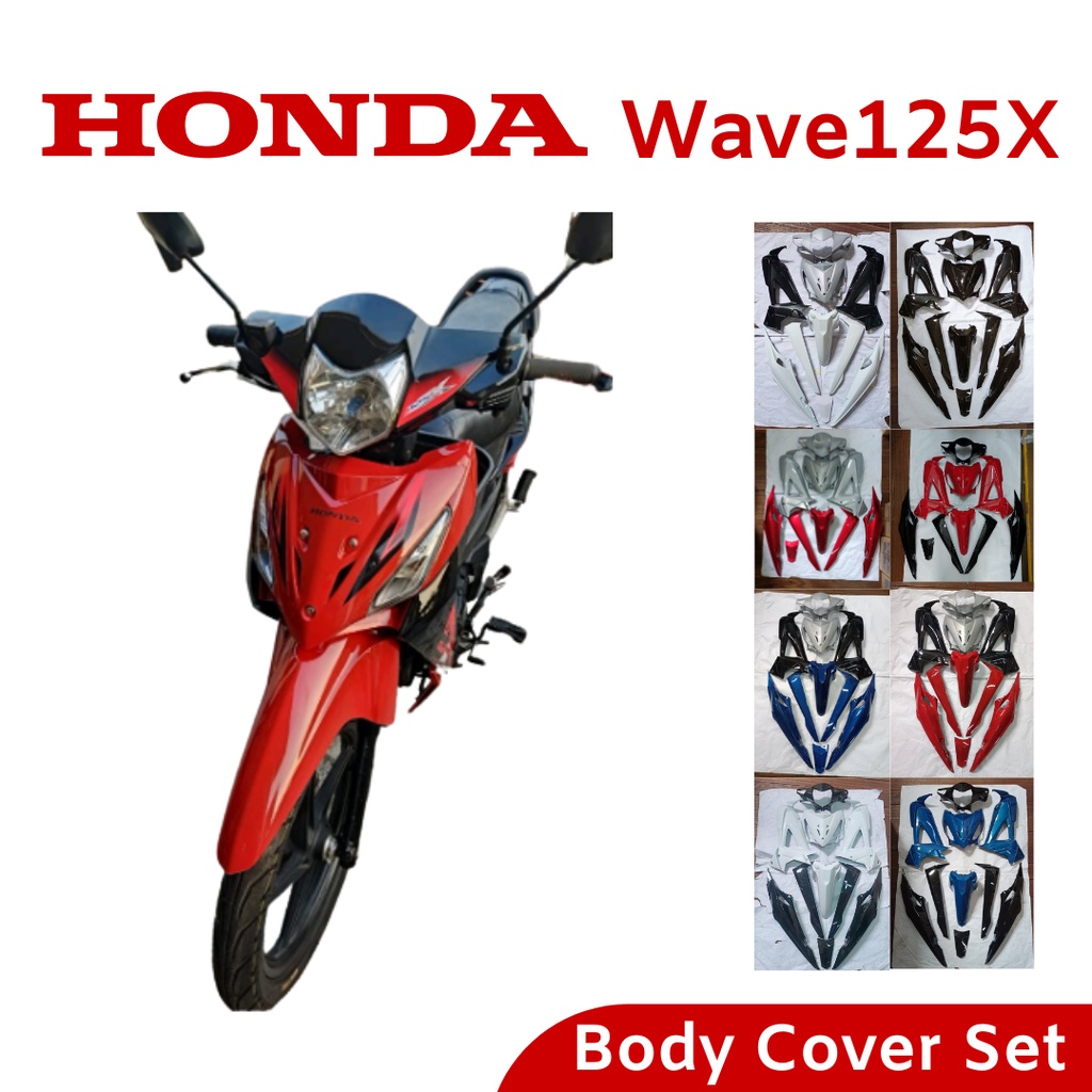 HONDA Wave 125X Cover Set Body Kit Coverset Color Parts Wave125 X 125x ...