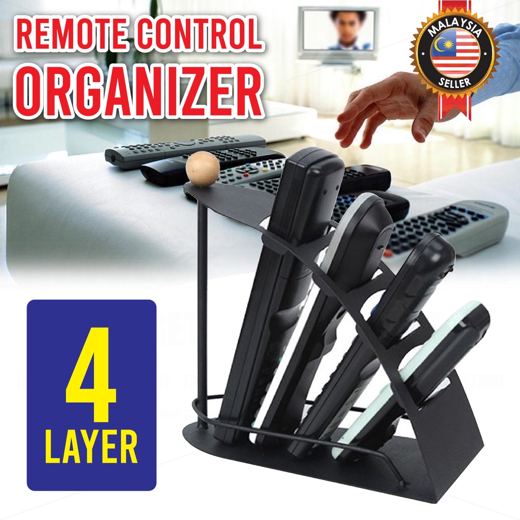 TV Remote Controller Stand Holder Storage Organizer Space Saving 4 ...