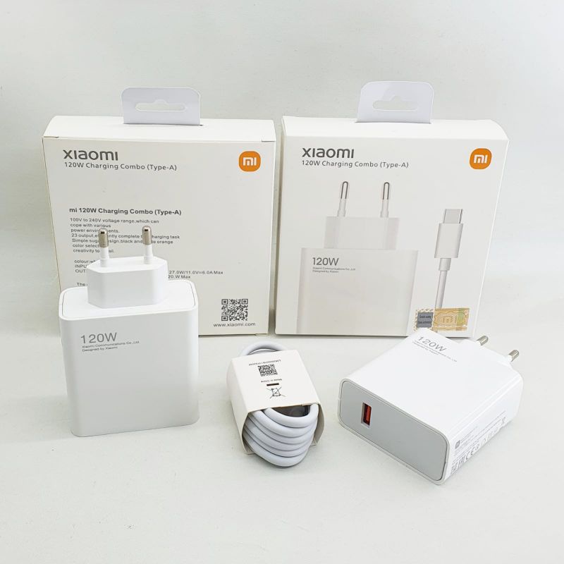 Charger XIOMI ORIGINAL MI TURBO 120W EU TYPE-C XIOMI 11 PRO And 12 PRO ...