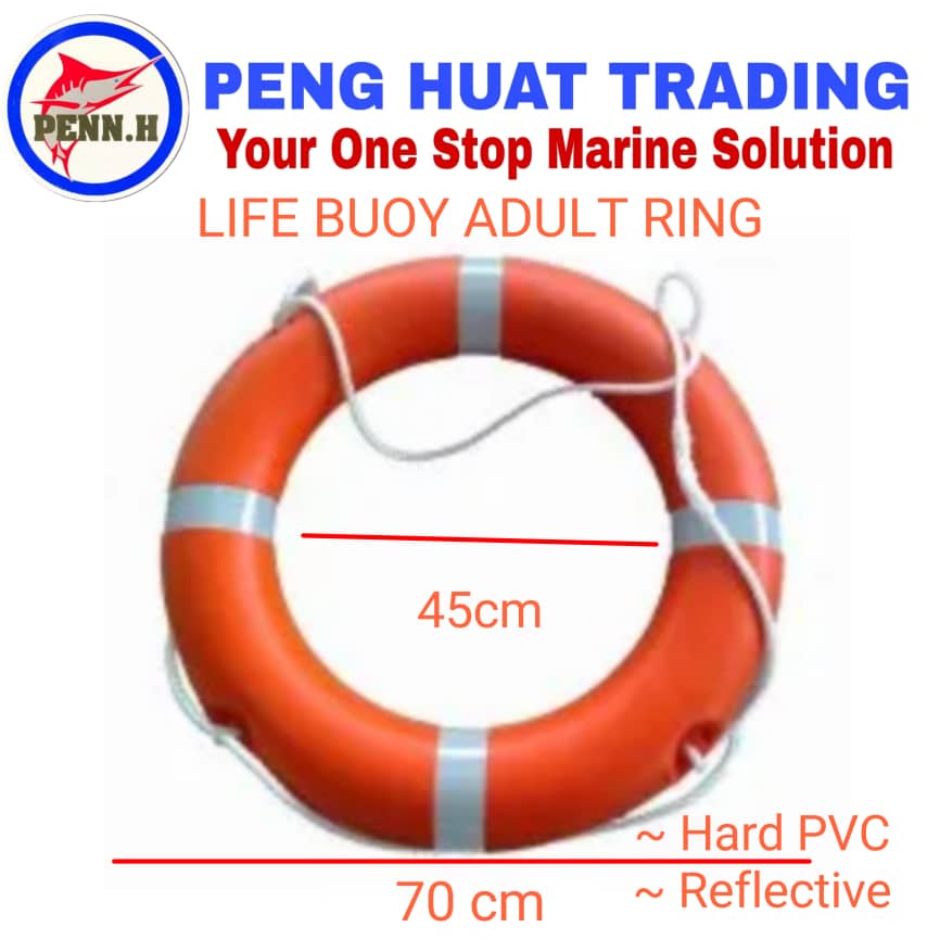 PVC Safety Marine Life Buoy / Pelampung Keselamatan | Shopee Malaysia