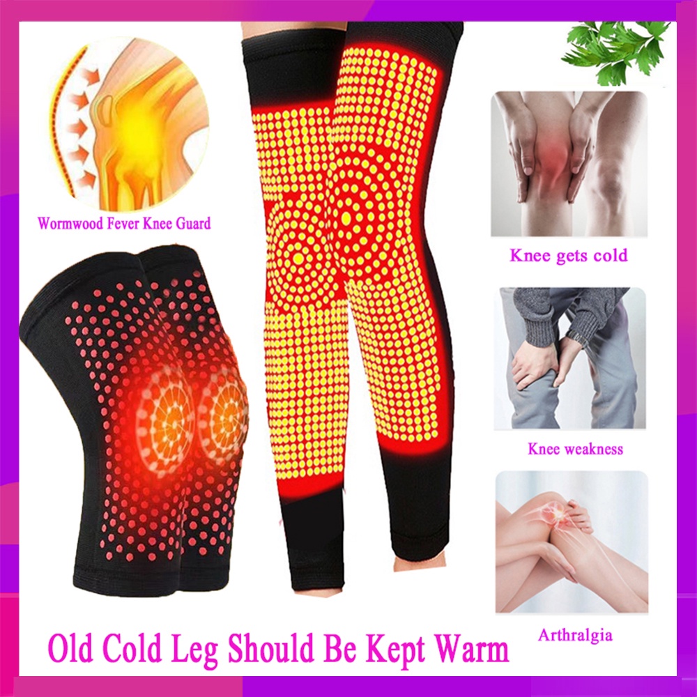 Wormwood extended self-heating knee pads to keep warm old cold legs for ...