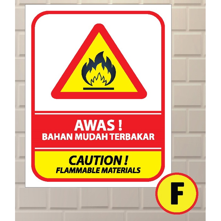 SJK - BAHAYA / DANGER / AMARAN / WARNING SIGNAGES 3M / M-ONE STICKER ...