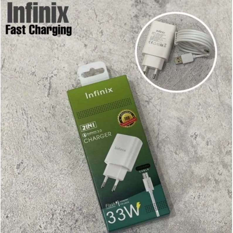 Original Infinix 33W Fast Charging Charger | Shopee Malaysia