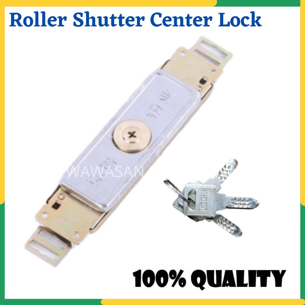 Roller Shutter Centre Lock Door Center Lock Replace Grille Roda Shuter ...
