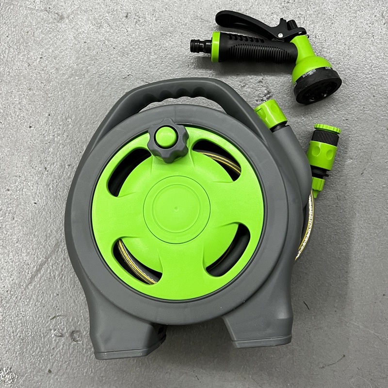 12m or 20m Mini Hose Reel Portable Water Hose Reel Set / Kelkili Hos ...