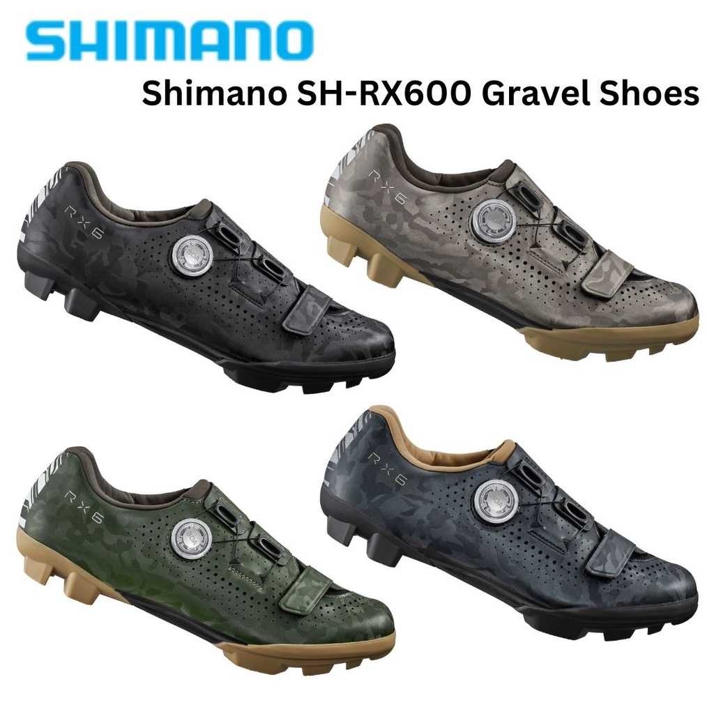Shimano RX6 RX600 gravel shoe SPD | Shopee Malaysia