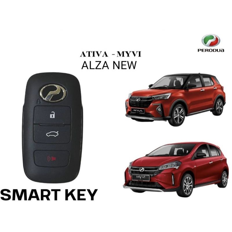 ORIGINAL ATIVA/ALZA 2021/MYVI 2022 SMART KEY 100% ORIGINAL | Shopee ...
