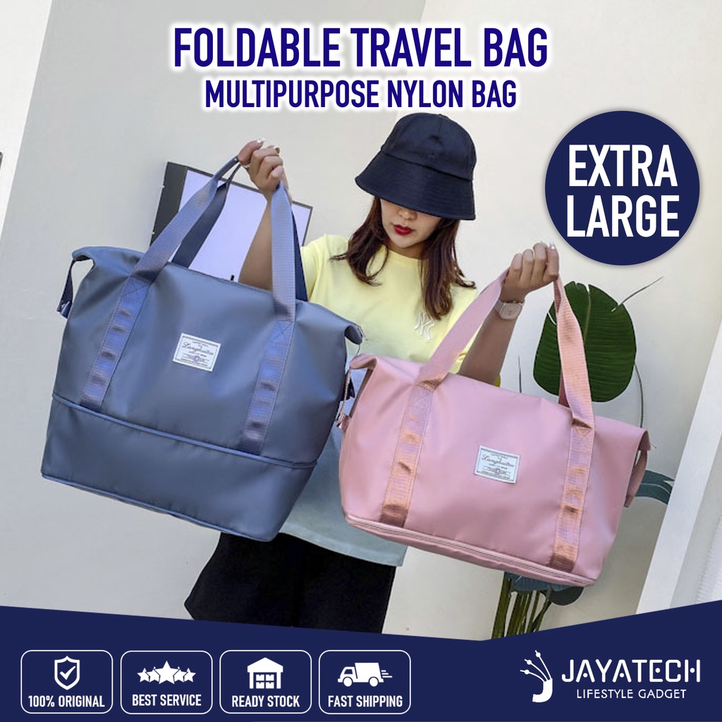EXTRA LARGE TRAVEL BAG WATERPROOF NYLON BEG FOLDABLE BAG LUGGAGE BAG ...