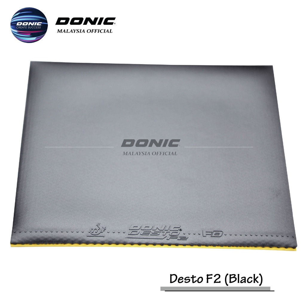 Donic Desto F2 Dynamics Great Feel Table Tennis Rubber | Shopee Malaysia