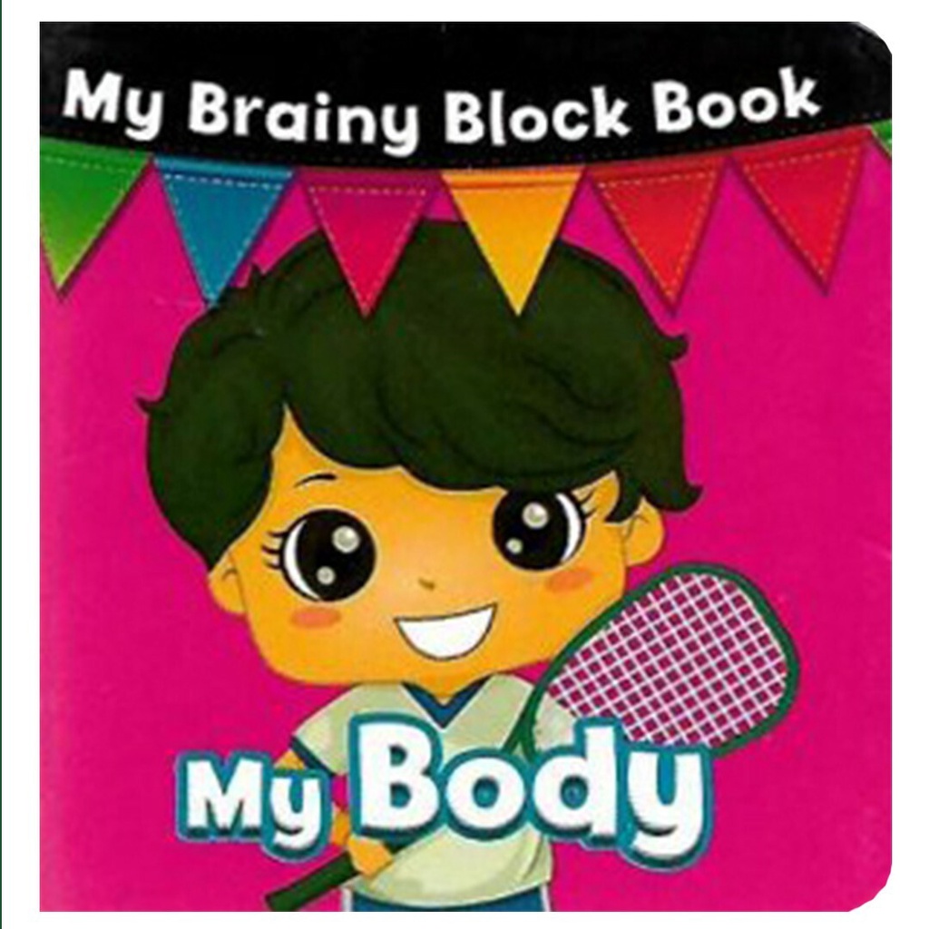 My Brainy Block Book Alphabet | First Words | Numbers | abc | My Body ...