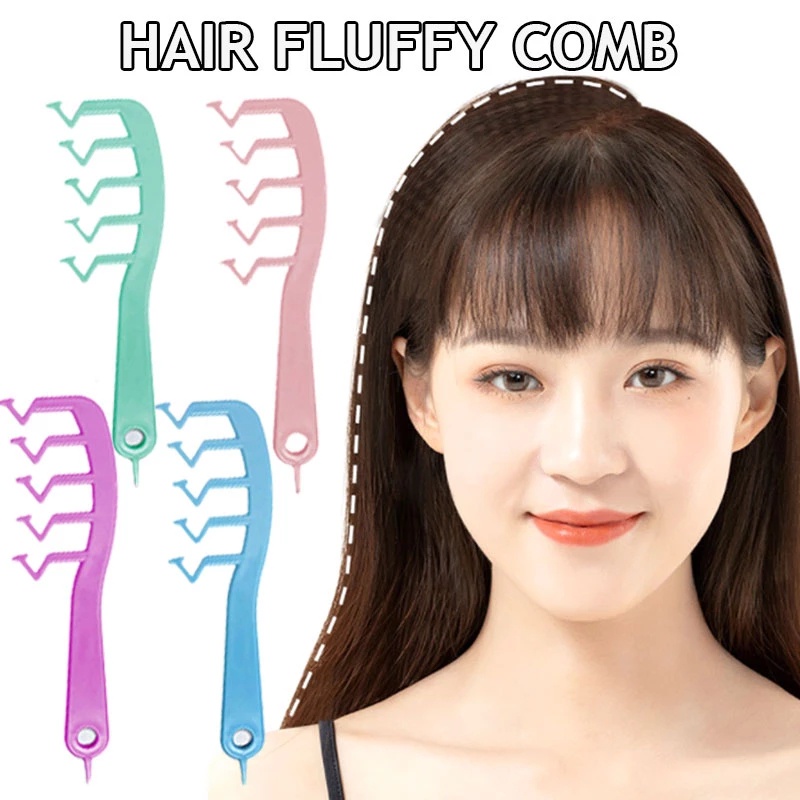 New Hair Fluffy Comb Hair Style Comb Instant Hair Volumizer Curly ...