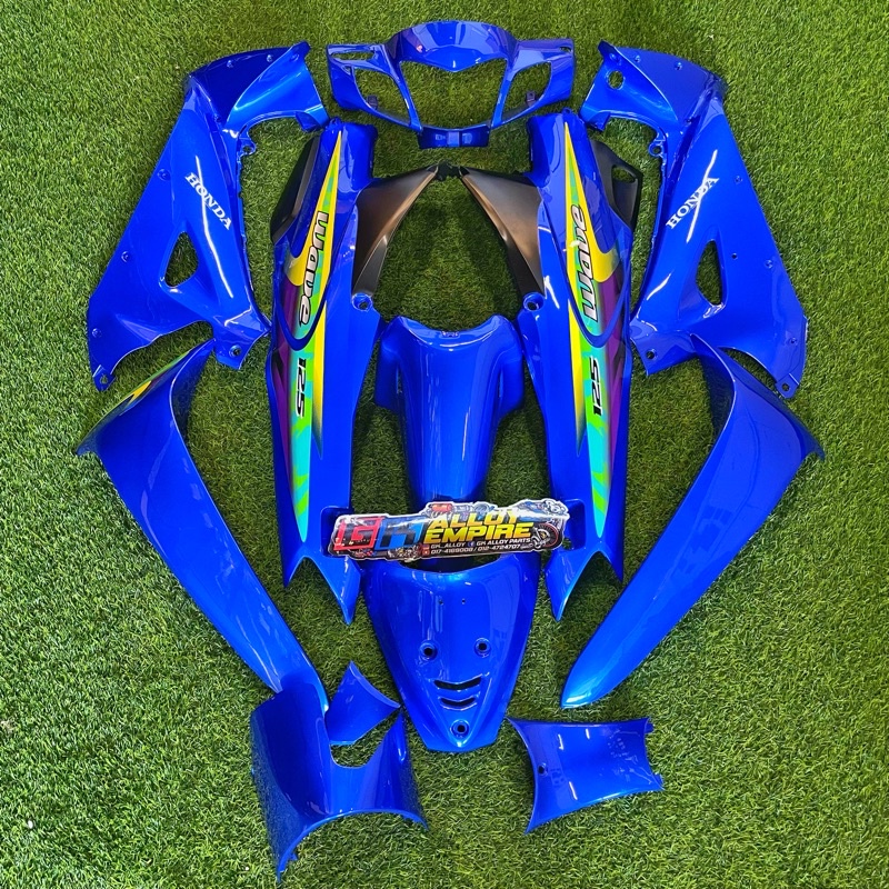 COVETSET WAVE125 R BIRU SAMCO LIMITED DARI THAI DAPAT MCM DALAM GAMBAR ...