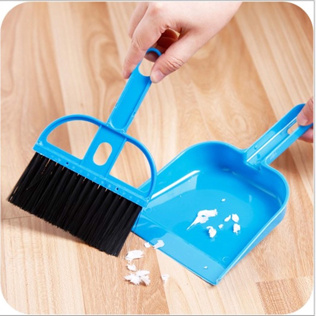 Household Desktop Keyboard Hangable Mini Cleaning Brush Broom Set ...