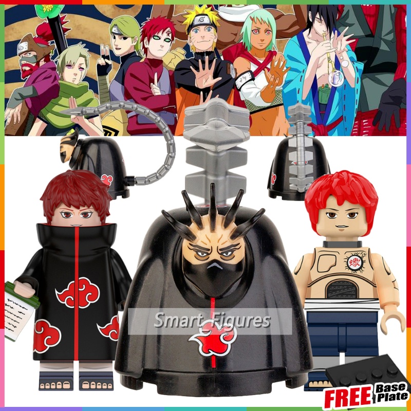 Hiruko Minifigures Naruto Sasori Akatsuki Nagato Pein Konan Deidara ...