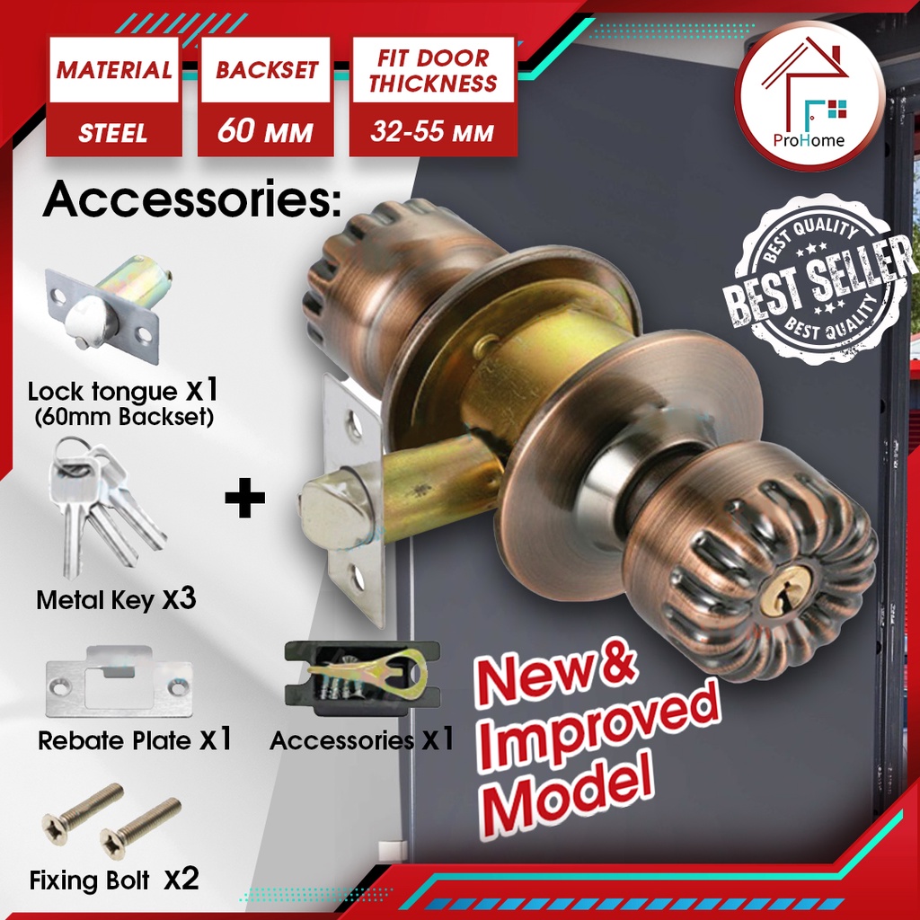 HIGH QUALITY AC STAINLESS STEEL CYLINDRICAL LOCK / FLOWER PATTERN ...