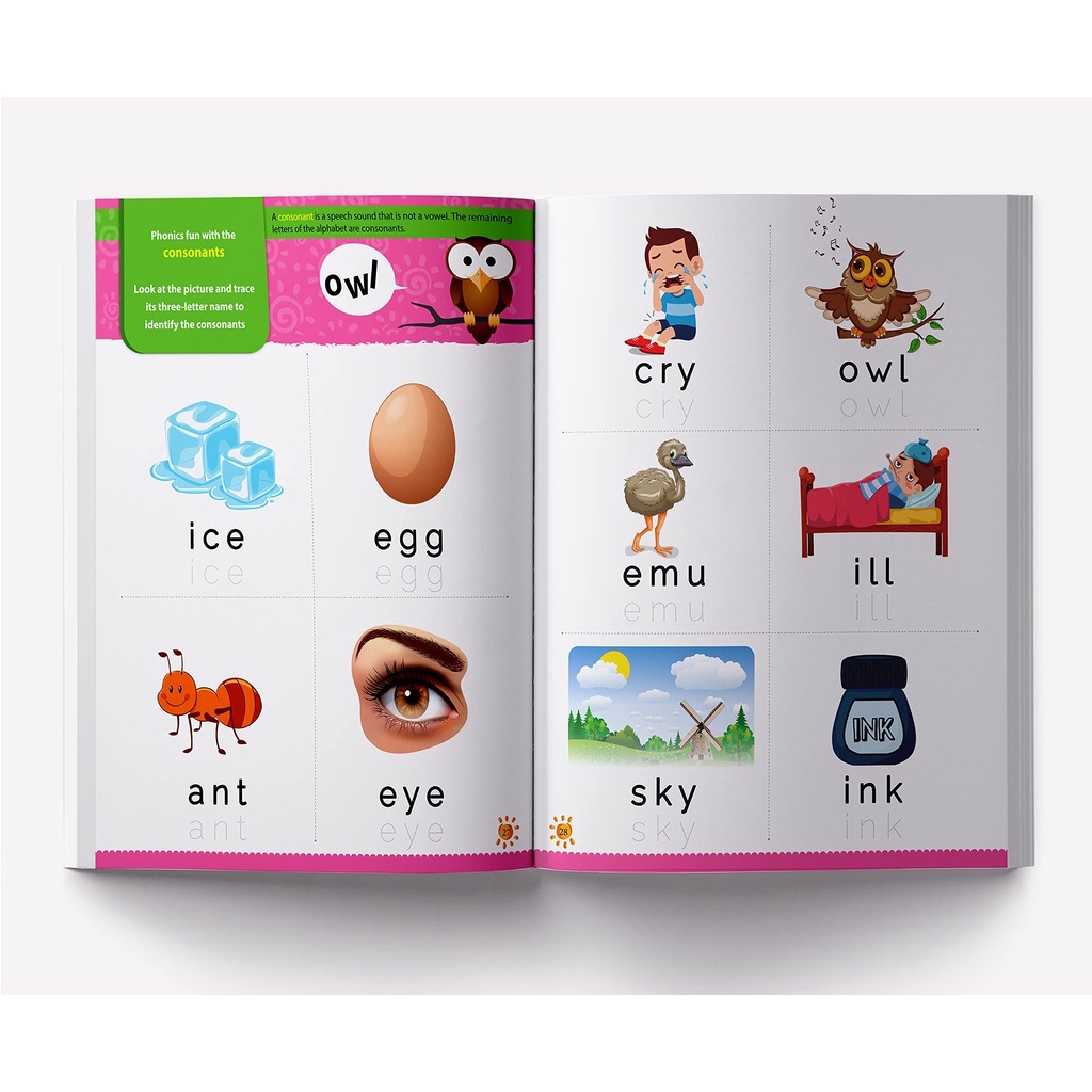 [FUNBOOK] My First 3 Letter Words : Tracing And Activity Book children ...