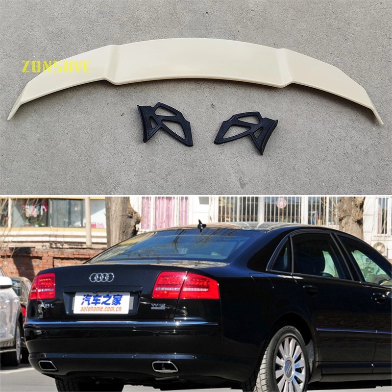 Use For 2009-2011 Audi A8 Spoiler Auto Sedan Rear Wing Body Kit ...